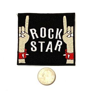 Accessories | Rock Star Patch Iron On Hand Symbol On Concert Diy | Poshmark